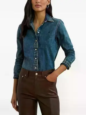 Ralph Lauren Embroidered Denim Shirt