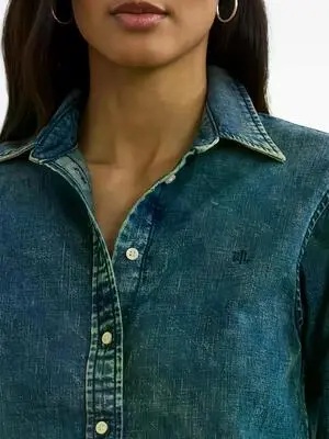 Ralph Lauren Embroidered Denim Shirt