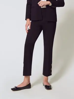 TWINSET Straight Leg Pants