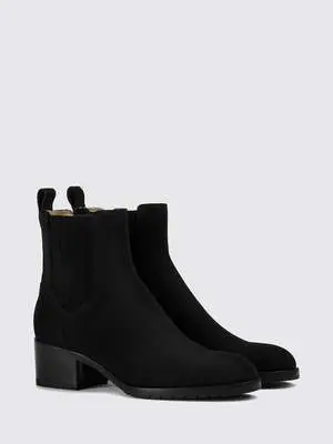 DOUCAL'S Suede Chelsea Boots - Black