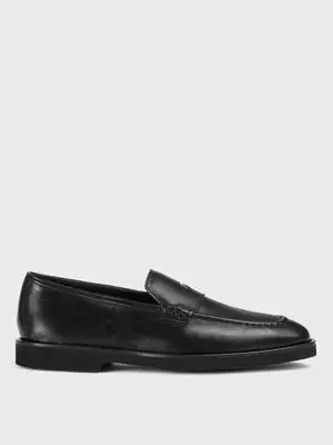 DOUCAL'S Leather Loafers - Black