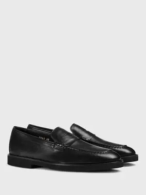 DOUCAL'S Leather Loafers - Black