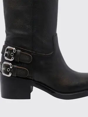 Chloé Buckled Knee-high Boots