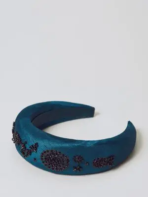 TWINSET Beaded Hairband - Peacock