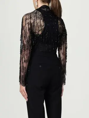 Alberta Ferretti Embellished Lace Bolero