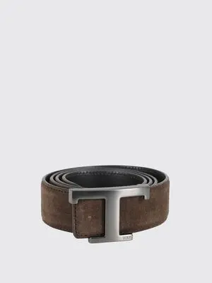 TOD'S Tod's T Buckle Belt Dark
