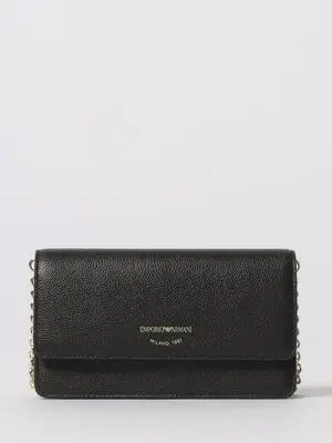 Emporio Armani Chain Strap Mini Bag - Black