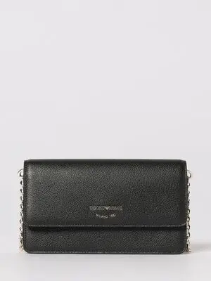 Emporio Armani Chain Strap Mini Bag - Black
