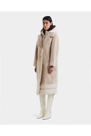 Rudsak Siena Faux Fur Coat - White