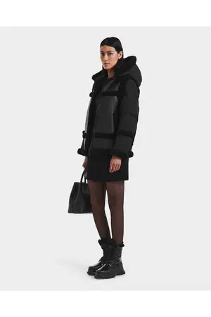 Rudsak Shearling And Puffer Combo Jacket