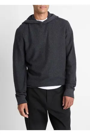 Vince Ribbed Sweatshirts Hoodies For Women