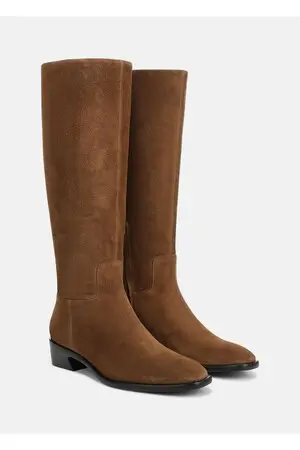 Vince Andes Suede Knee Boots