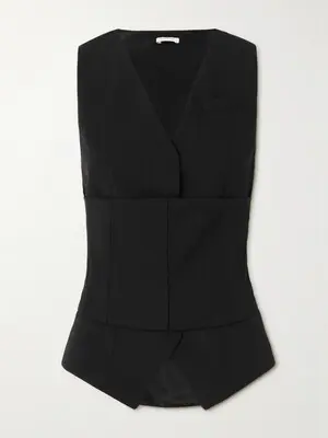 Alexander McQueen Wool-twill Vest