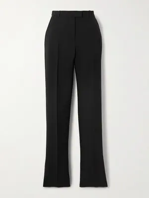 Alexander Mcqueen Raw Edge Hem Pants For Women