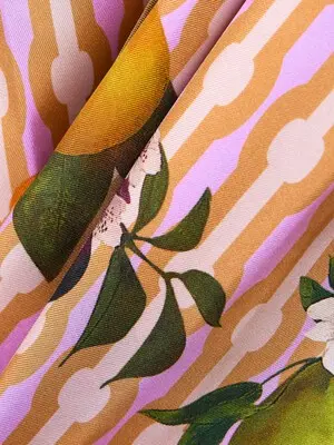 ERES Cherry Printed Silk-twill Shirt - Multi