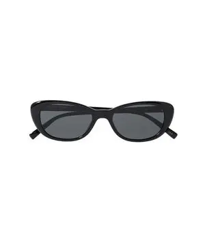 Saint Laurent Cat-eye Acetate Sunglasses - Black