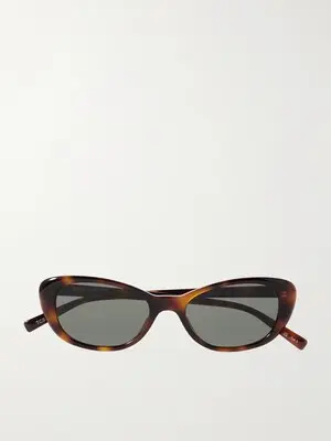 Saint Laurent Cat-eye Sunglasses - Tortoiseshell