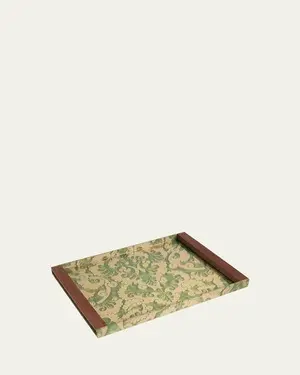 L'Objet Fortuny Rectangular Tray - Deep Jade