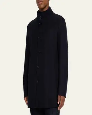 MANDELLI Cashmere Jersey Car Coat