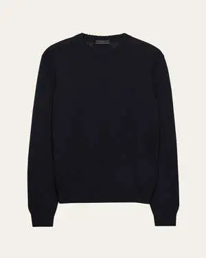 Prada Cashmere Knit Crewneck Sweater