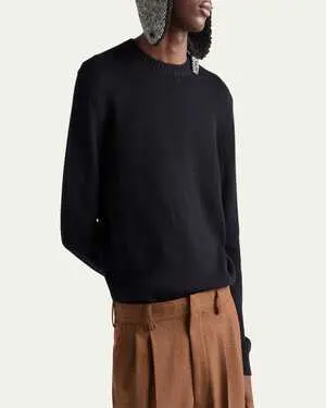 Prada Cashmere Knit Crewneck Sweater