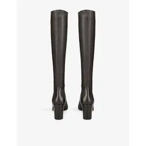 JUDE Stretch Leather Knee-high Boots
