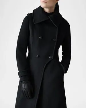 Mackage Mackage Elodie Sparkly Long Coat Black