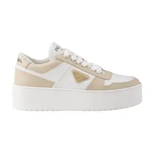 Prada Downtown Leather Sneakers