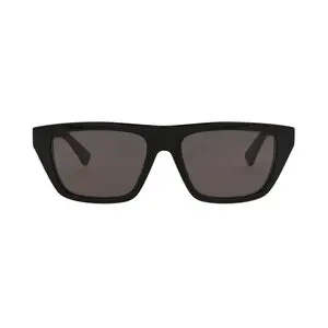 Bottega Veneta Square Frame Sunglasses - Black