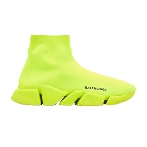 Balenciaga Speed 2.0 Knit Sneakers - Yellow