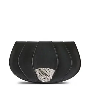 GIUSEPPE ZANOTTI Orbits Leather Clutch
