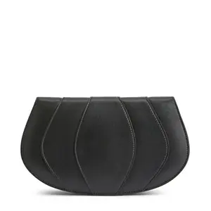 GIUSEPPE ZANOTTI Orbits Leather Clutch