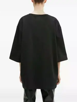 Fiorucci Logo-embroidered Three-quarter Sleeve T-shirt