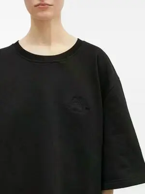 Fiorucci Logo-embroidered Three-quarter Sleeve T-shirt