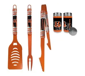 SISKIYOU GIFTS Siskiyou Sports Nfl 3pc Color Bbq Tools With S& Shakers - One-color