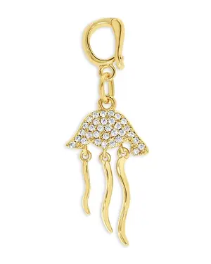 JACKIE MACK Pave Jellyfish Charm