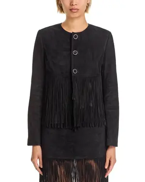 FRAME The Saddle Leather Jacket