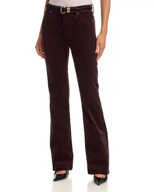 FRAME The Reboot High Rise Corduroy Jeans - Espresso