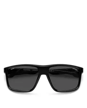 Carrera Eyewear 60mm Rectangle Full Rim Sunglasses
