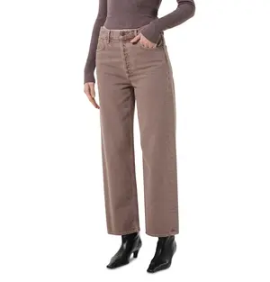 AGOLDE Ren High Rise Wide Leg Ankle Jeans