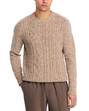 Inis Meáin Cable Crewneck Sweater