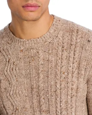Inis Meáin Cable Crewneck Sweater
