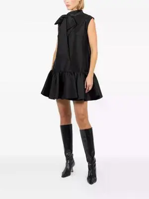 Zimmermann Tie-neck Mini Dress