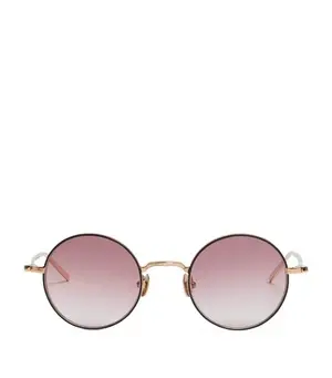 Matsuda Round Frame Sunglasses - Gold