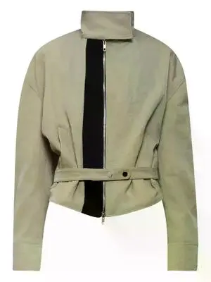 Christopher Esber Paneled Jacket With Belt