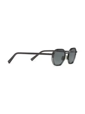 Zegna Hexagon-frame Sunglasses
