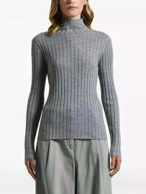 Peserico High-neck Long-sleeve Sweater