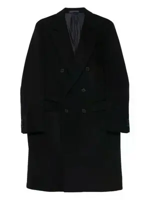 Caruso Wool Double-breasted Coat
