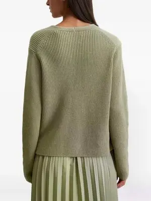 Marc O'polo Button-front Ribbed Cardigan