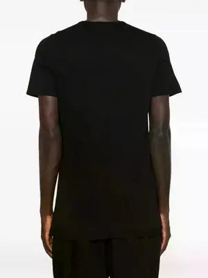 Rick Owens Short-sleeve Side-tie T-shirt - Black